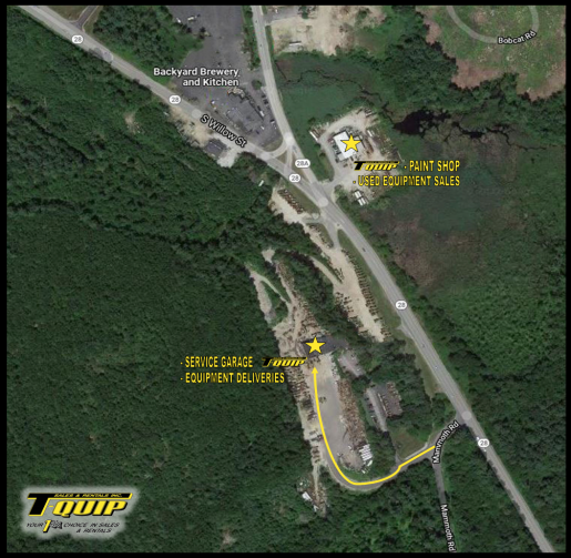 T-Quip Sales & Rentals Inc. | New Hampshire & Florida - Contact